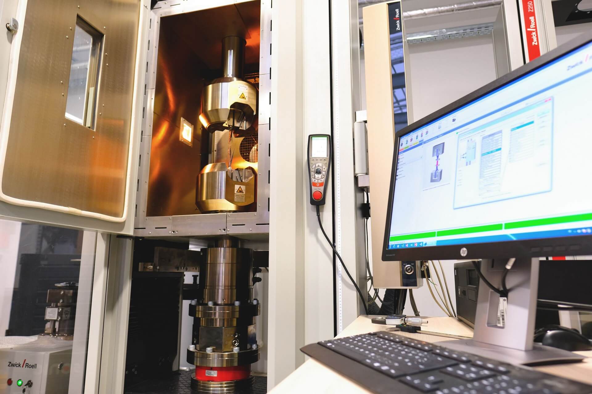 Material characterization and determination of characteristic values